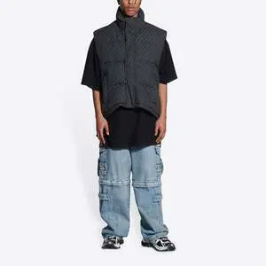 Balenciaga X Gucci Hacker Cocoon Puffer Gilet