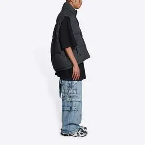 Balenciaga X Gucci Hacker Cocoon Puffer Gilet