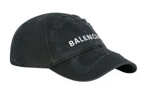 Balenciaga Laser Destroyed Baseball Cap