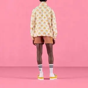 Gucci X Adidas Trefoil Print Jacket