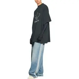 Balenciaga X Adidas T-shirt Oversized - Green