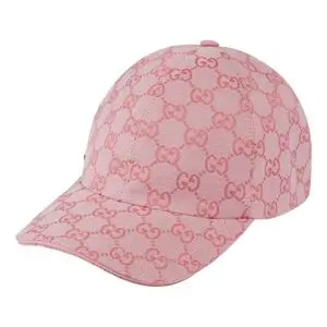 Gucci Gg Canvas Baseball Hat - Pink