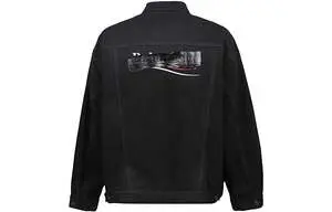Balenciaga Gaffer Taped Political Campaign Denim Jacket