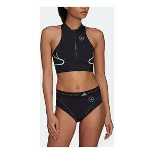Adidas By Stella Mccartney Bikini Top With Zip Detail