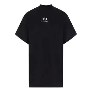 Balenciaga Unity Deconstructed T-shirt Oversized - Black