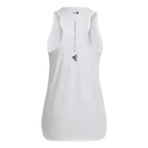 Adidas By Stella Mccartney Made To Be Remade Running Tank Top - White