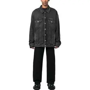 Balenciaga Mirror Padded Denim Jacket