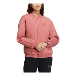 Adidas Neo Logo Bomber Jacket - Pink
