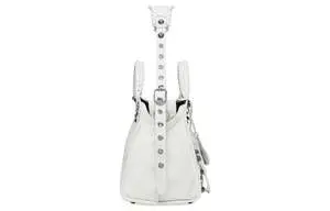 Balenciaga Neo Cagole City Handbag - White