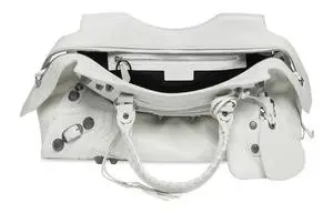 Balenciaga Neo Cagole City Handbag - White