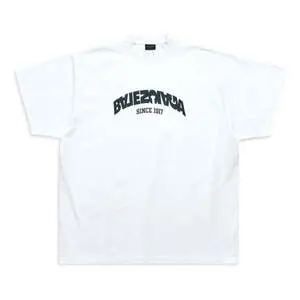Balenciaga Back Flip T-shirt Oversized White Black - White/black