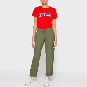 CONVERSE Woven Drawstring Pants - Green