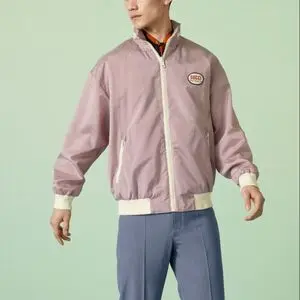 Gucci Striped Zip-up Jacket