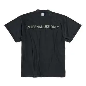 Balenciaga Internal Use Only Inside-out T-shirt