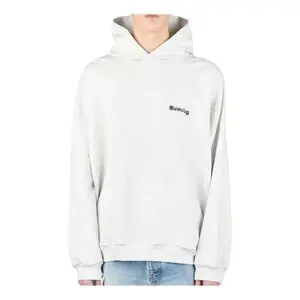 Balenciaga Bb Corp Cotton Hoodie