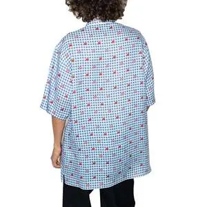 Gucci Gg Apple Jacquard Check Bowling Shirt