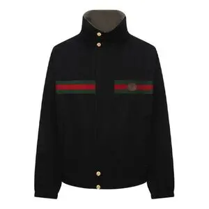 Gucci Reversible Cotton Nylon Jacket - Black