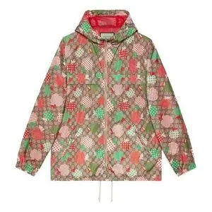 Gucci Les Pommes Nylon Jacket 'beige - Tan