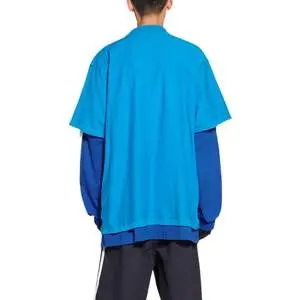 Balenciaga X Adidas Oversized T-shirt - Blue