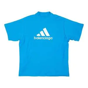 Balenciaga Balenciaga X Adidas Oversized T-shirt 'blue' Blue