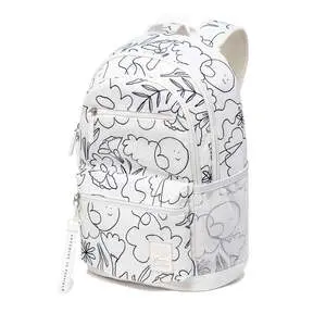 LI-NING Allover Print Sportstyle Backpack 'white