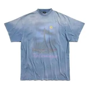 Balenciaga Moon T-shirt - Blue