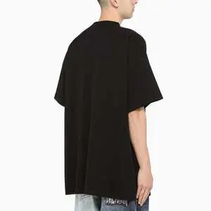 Balenciaga Est. 1917 College Logo Print Cotton T-shirt