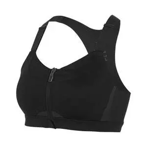 Nike Alpha High Support Padded Zip-front Sports Bra - Black
