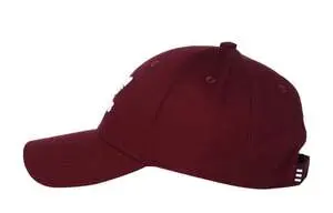 Adidas Trefoil Baseball Cap 'burgundy - Maroon/white