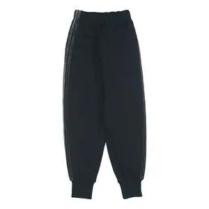 Adidas French Terry Jogger Pants With Velvet Stripes - Black