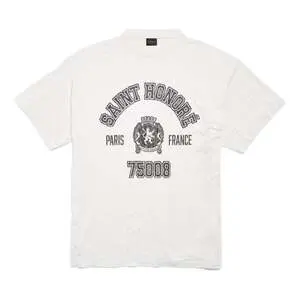Balenciaga Saint-honore T-shirt Oversized - White