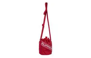Supreme Small Cinch Pouch - Red