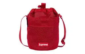 Supreme Small Cinch Pouch - Red
