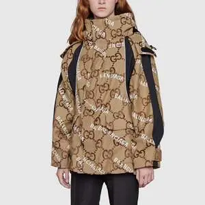 Gucci X Balenciaga The Hacker Project Jumbo Gg Jacket
