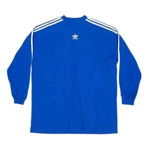 Balenciaga X Adidas Long Sleeve T-shirt - Blue