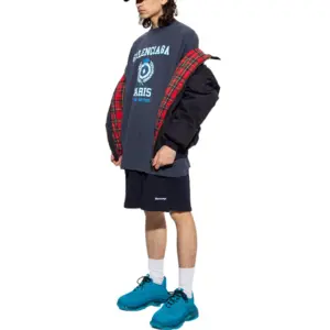 Balenciaga College Crest Oversized T-shirt