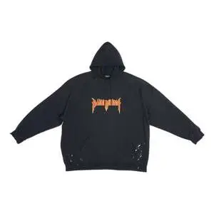 Balenciaga Balenciaga S Metallica Hoodie Black Orange