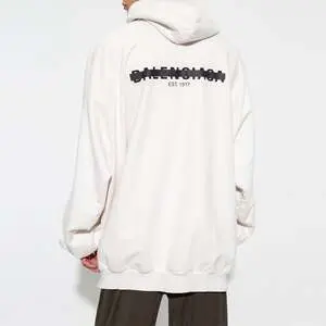 Balenciaga Oversized Hoodie - White