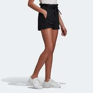 Adidas Shorts With Paper Bag Waist