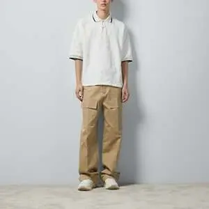 Gucci Cotton Wide Leg Cargo Pant