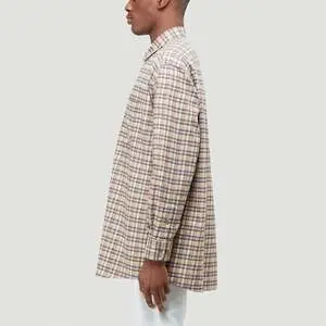 Gucci Chicken Embroidery Check Shirt