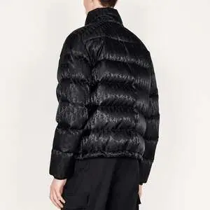 Dior Oblique Down Jacket In Nylon Jacquard