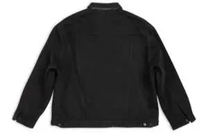 Balenciaga Oversized Denim Jacket - Black