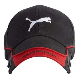 Balenciaga X Puma Cap - Black Red