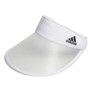 Adidas Clip Visor Hat - White