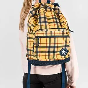 CONVERSE Go 2 Plaid Backpack