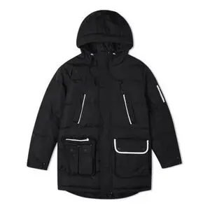 CONVERSE Down Mid Length Jacket - Black