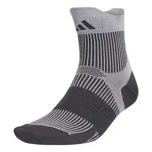 Adidas Adizero Heat.rdy Socks 'black Grey - Black/grey