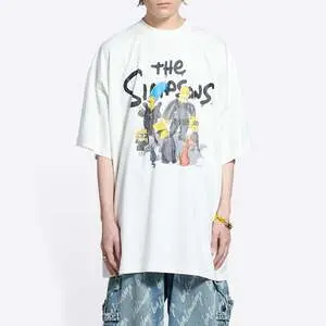 Balenciaga X The Simpsons Oversized Cotton T-shirt
