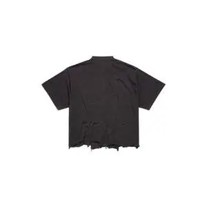 Balenciaga Loop Sports Icon Cropped T-shirt